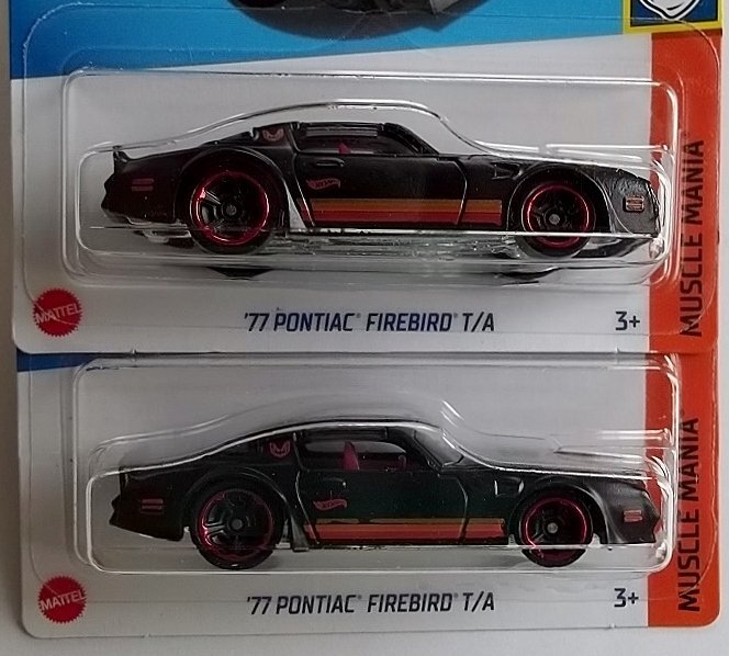 '77 Pontiac Firebird T/A Hood Tampo Color Variation - Variations and ...