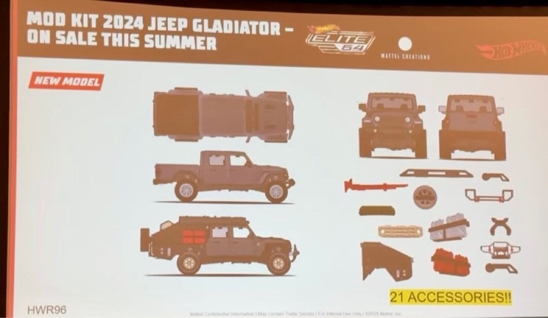 Hot Wheels Elite 64 Mod Kit 2024 Jeep Gladiator - Sale Date Feb 5 2026 ...