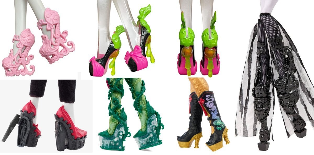 Favorite Monster High doll shoes? - General Discussion - Mattel Creations