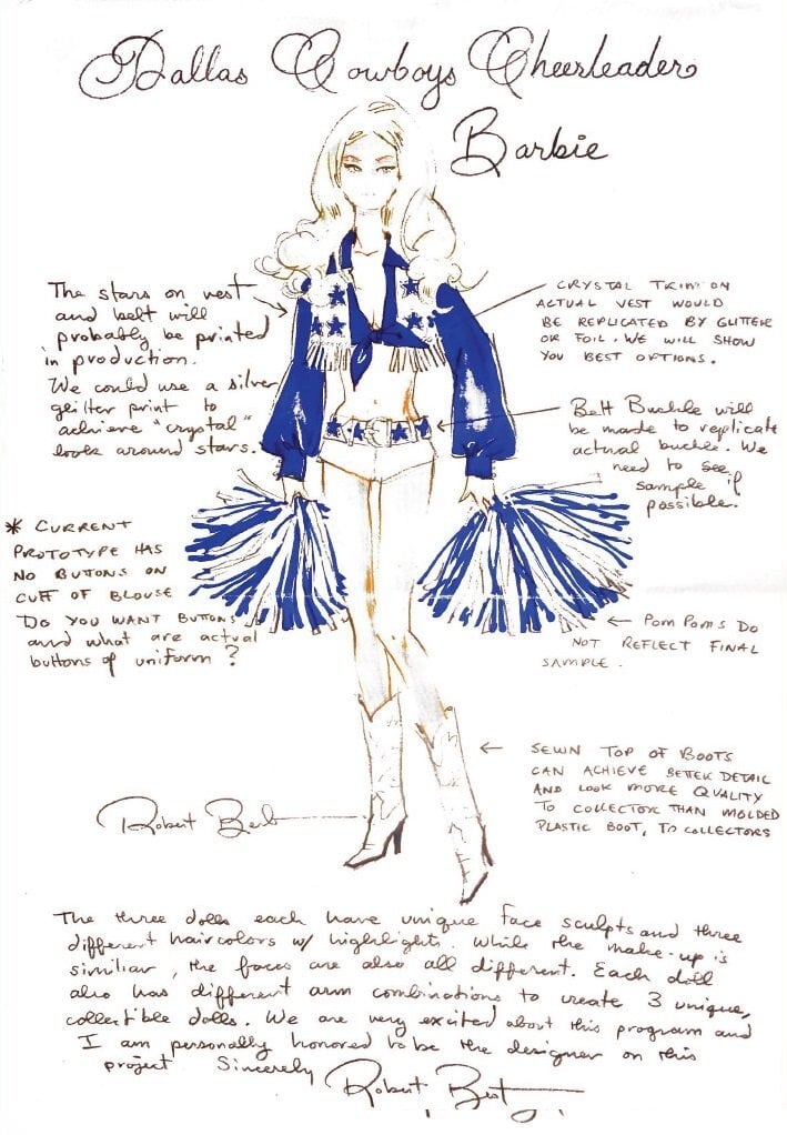 HQ images of Robert Best Barbie sketches - Photo Forum - Mattel Creations