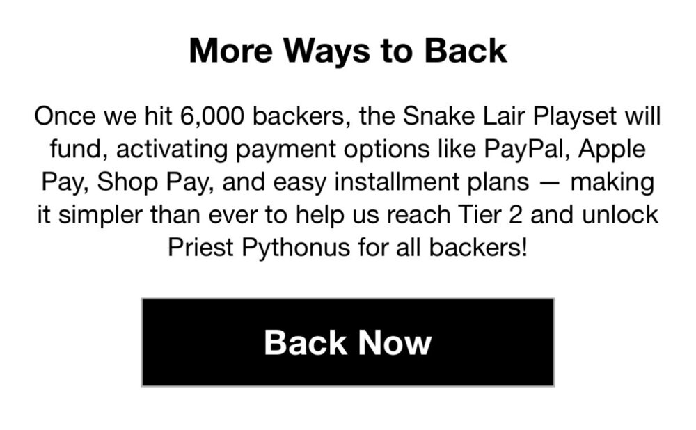 We're so close! Help us get MOTU Origins Snake Lair to the finish line ...