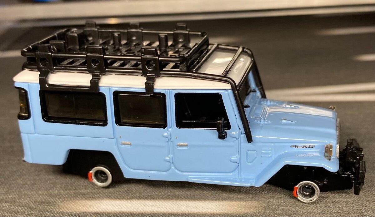Hot Wheels Elite 64 Mod Shop 1982 Custom Toyota Land Cruiser FJ45 ...