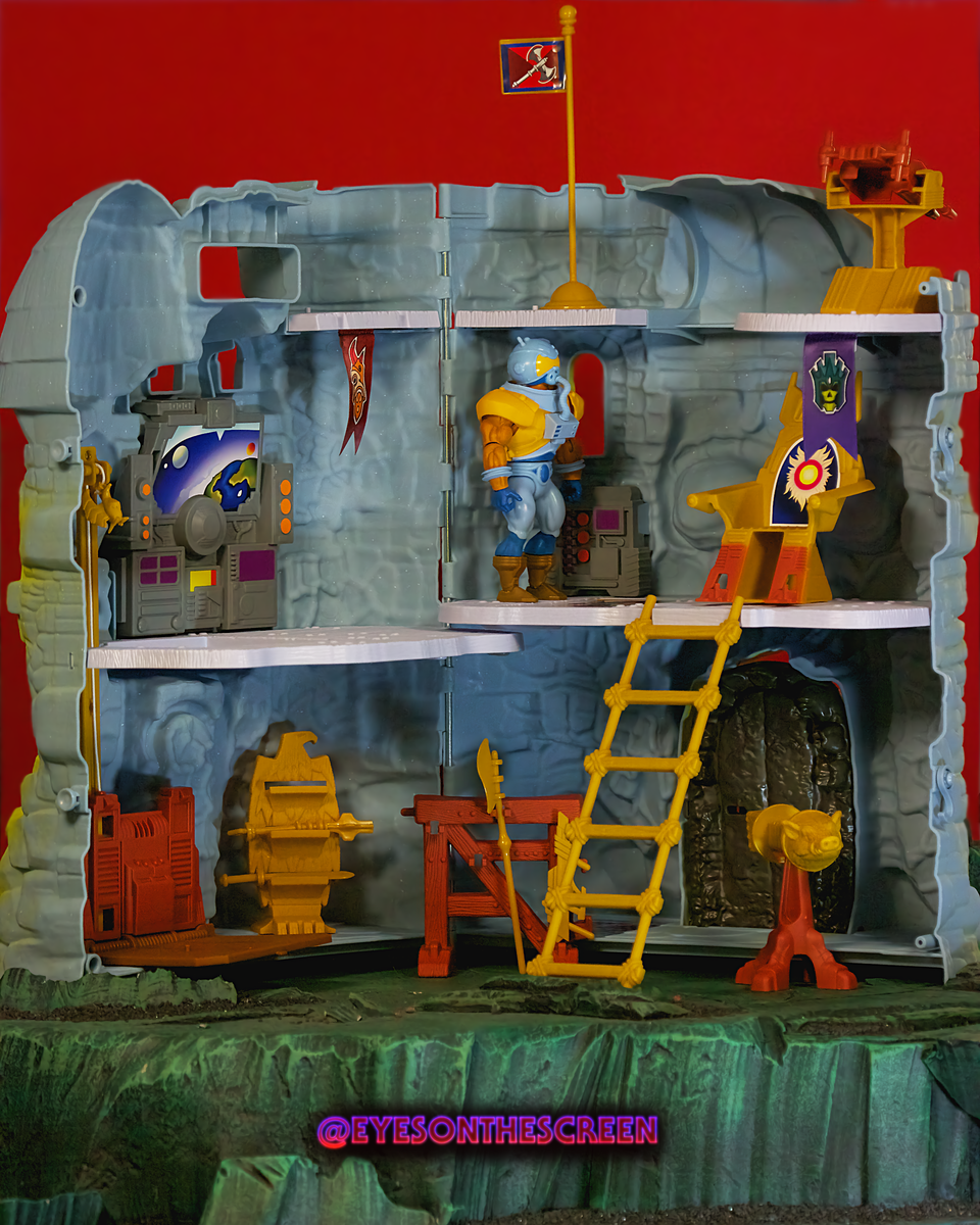 GRAYSKULL OFFEN HINTEN.png - Masters of the Universe - Mattel Creations