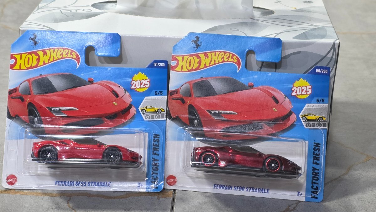 Custom Ferrari sf90 - Hot Wheels Customs - Mattel Creations