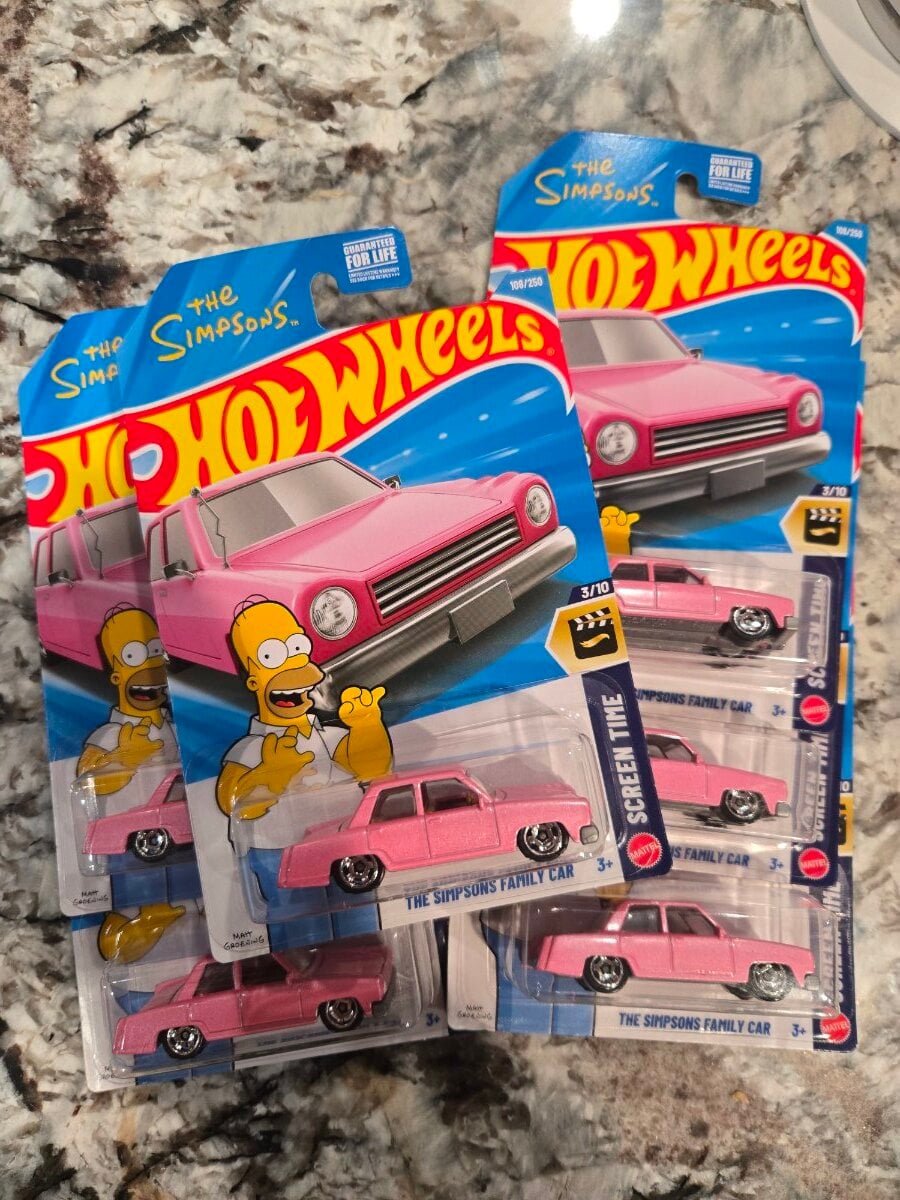 Simpsons family car - Hot Wheels Mainline Cars & More - Mattel Creations