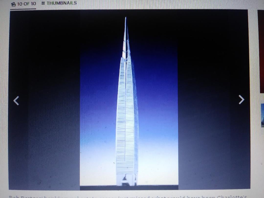 Unbuilt Charlotte Towers Never started Never Completed Never Finished ...