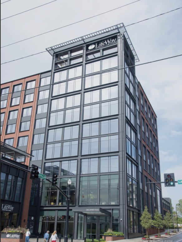 601 11th Ave. North (former LifeWay HQ) in Capitol View, 9 stories ...