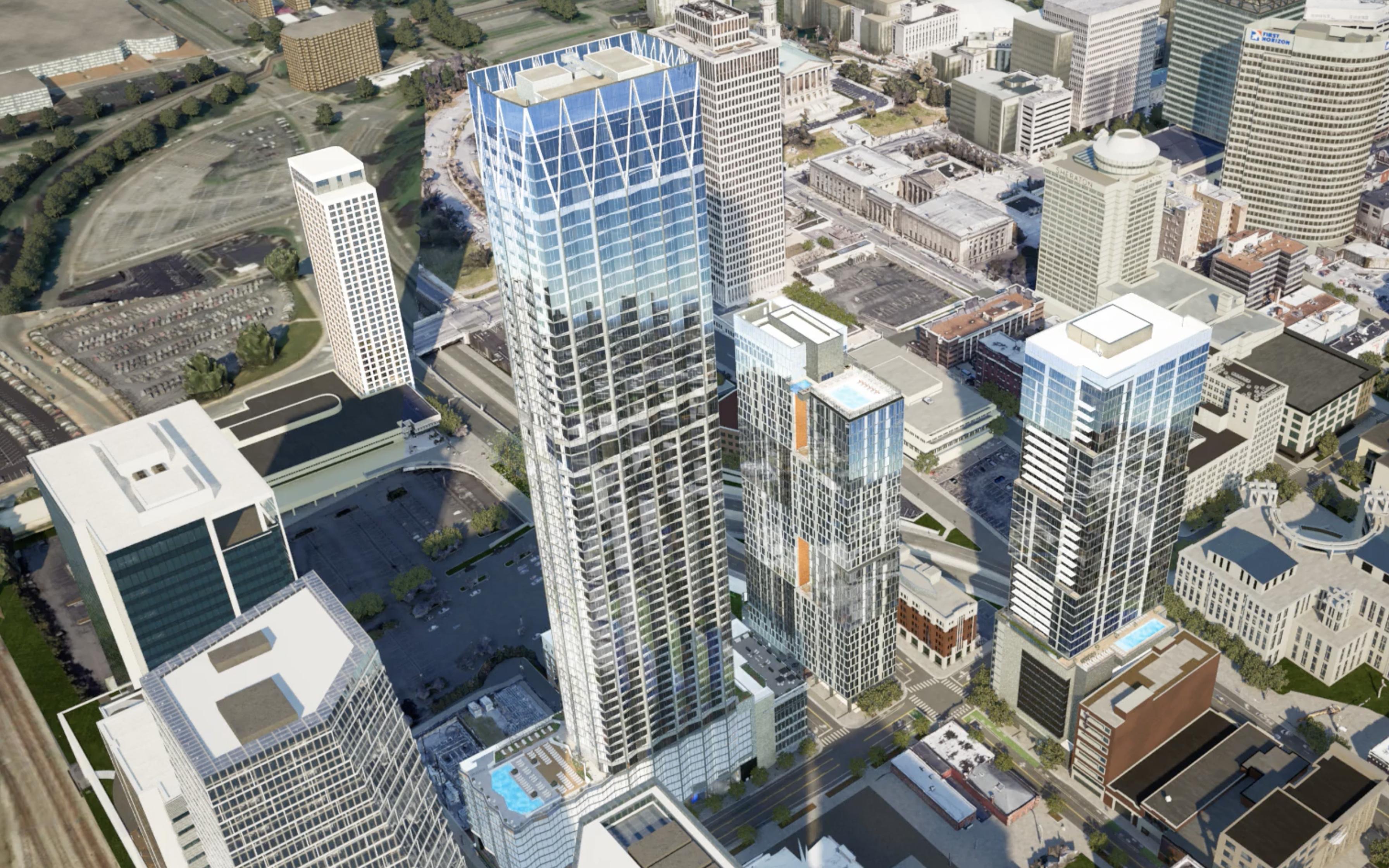 Paramount at 1010 Church Street (60 story/750', 360 apts., 140 condos ...