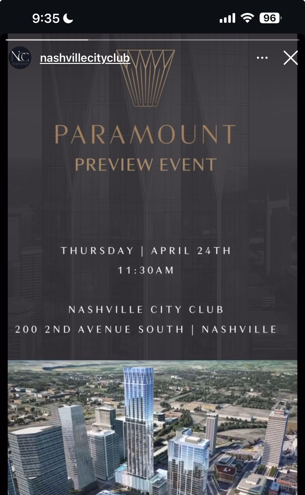 Paramount at 1010 Church Street (60 story/750', 360 apts., 140 condos ...