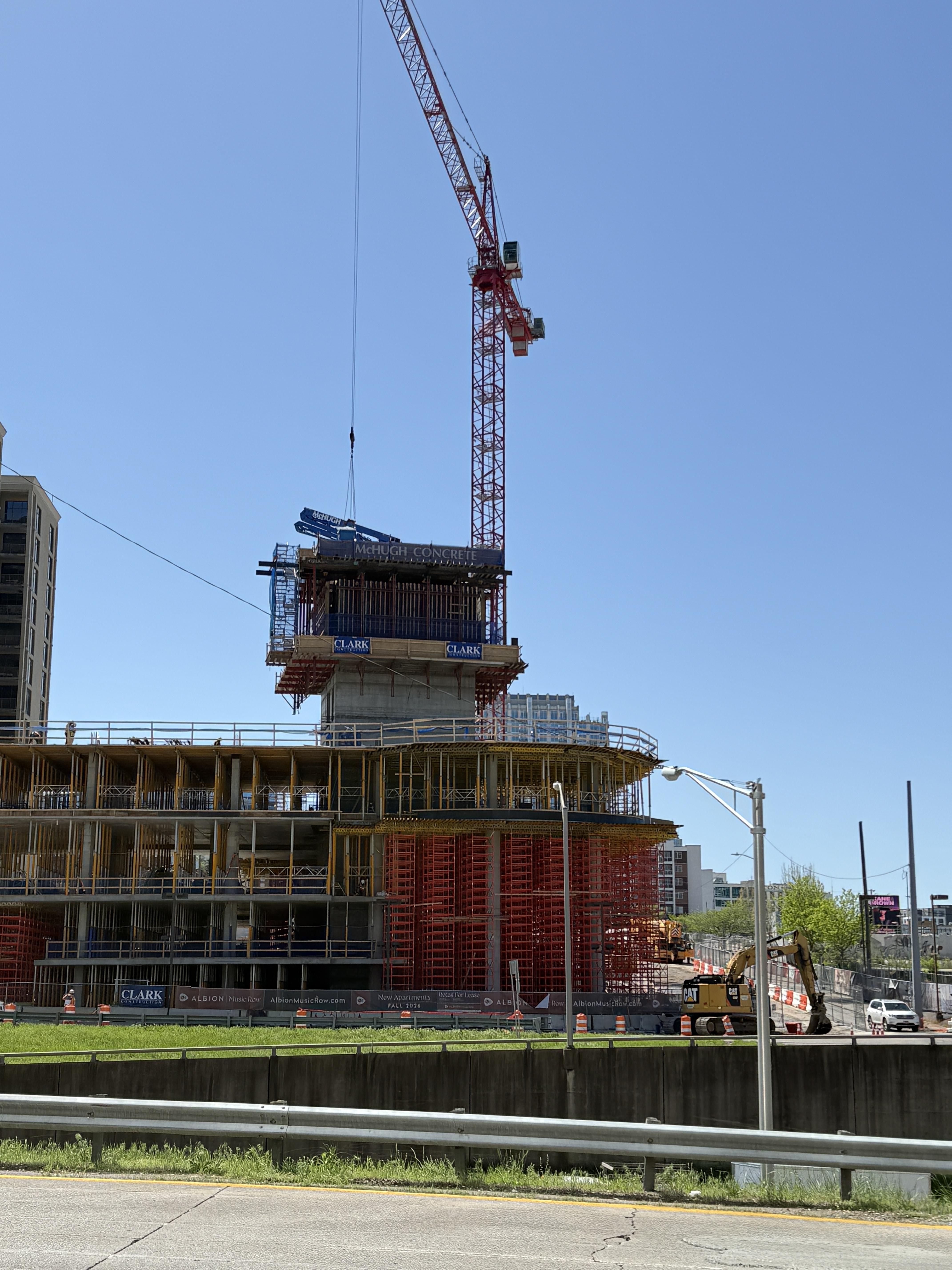 Albion Music Row (28 stories/340'/458 units and 20 stories/250'/392 ...