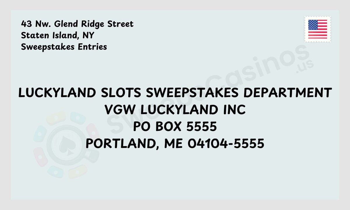LuckyLand Slots Letter Writing Guide: Mail-In Sweepstakes