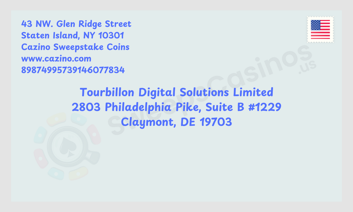 Cazino envelope write-in guide - How-to guides - SweepsCasinos.US Forum