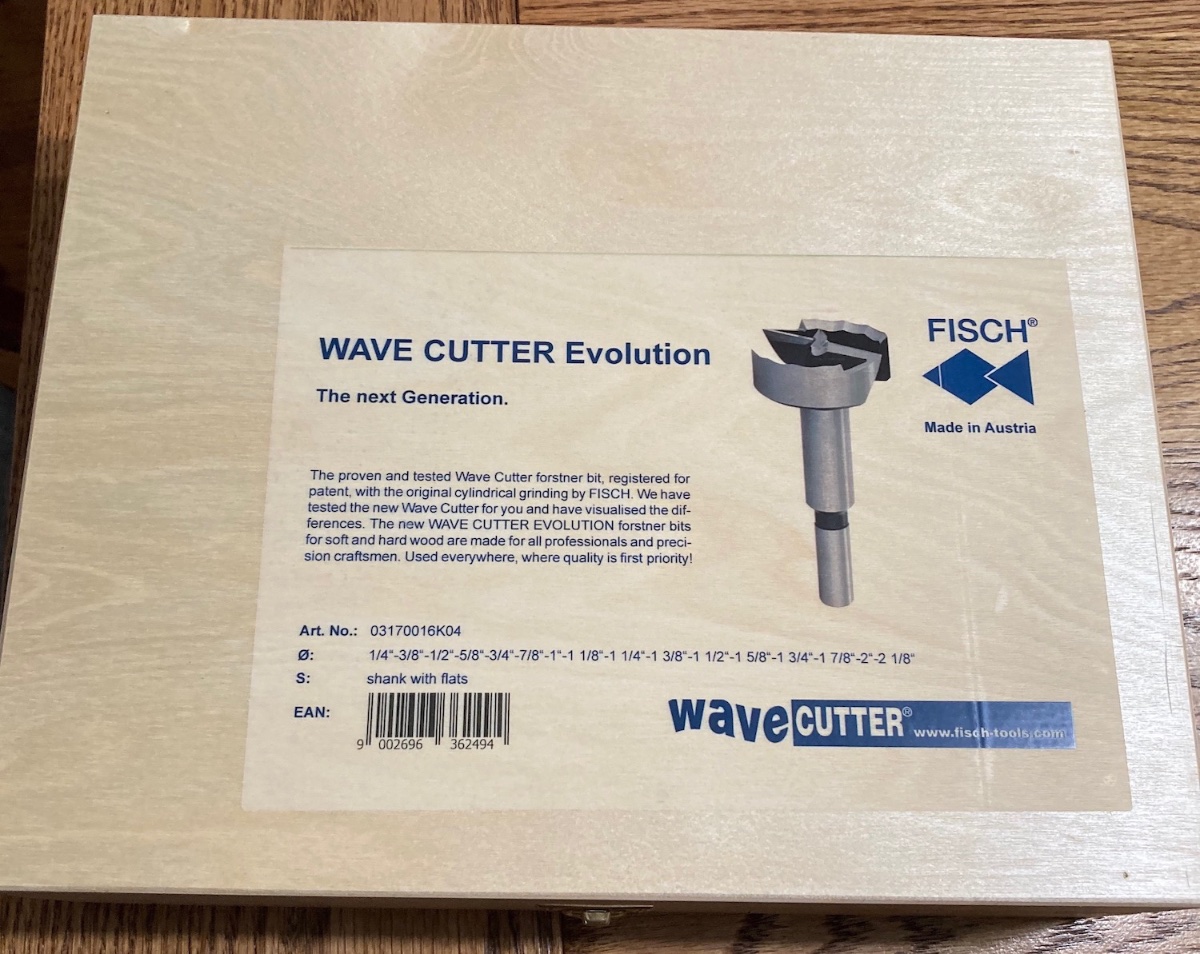 Fisch Forstner Bits. - Shop Tools and Reviews - Kev's Woodworks