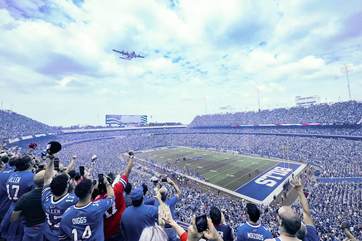 '23 Home Opener Flyover: 109 OSS/OSK, New York Air National Guard, 1 x ...