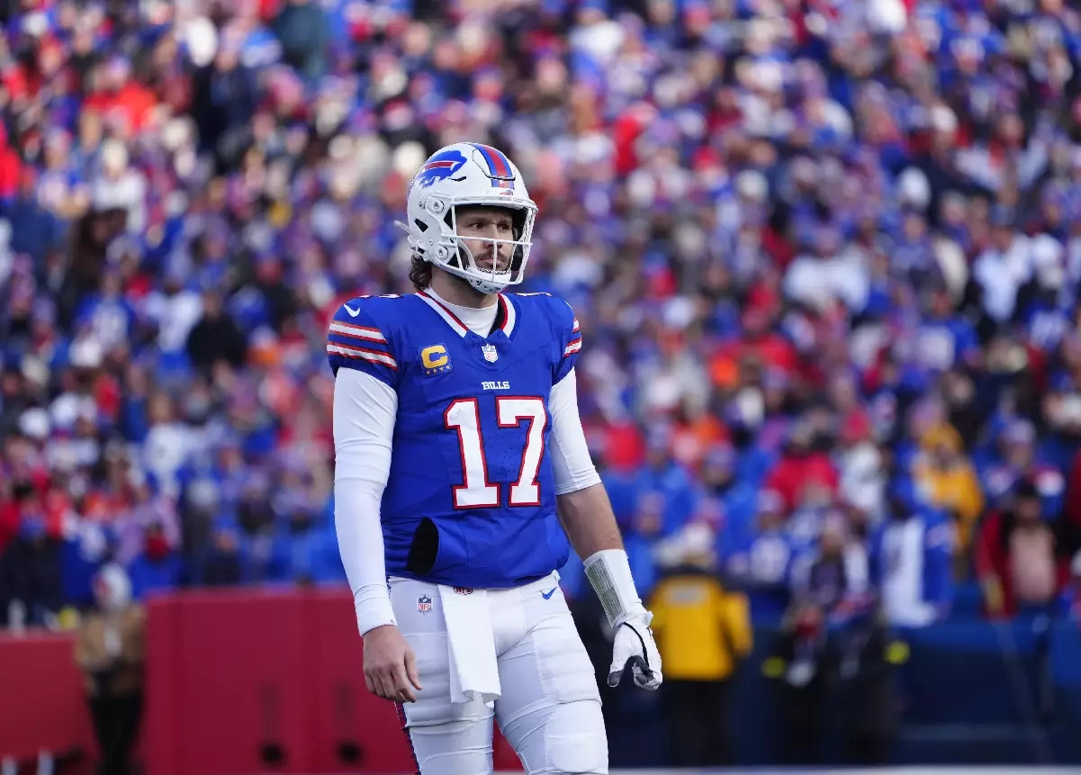 Josh Allen's rarely seen, "Mr. Serious" face. - 2024 Buffalo Bills ...