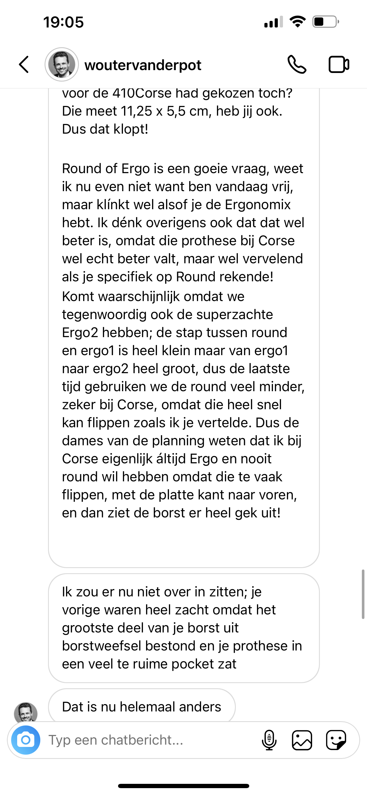 Verkeerde protheses gekregen Wouter van der Pot - .: Operatie Verslagen ...