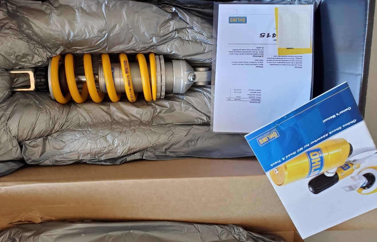 Ohlins STX46 Street Rear Shock *SOLD* - FZ-07 Parts for sale! - The MT ...