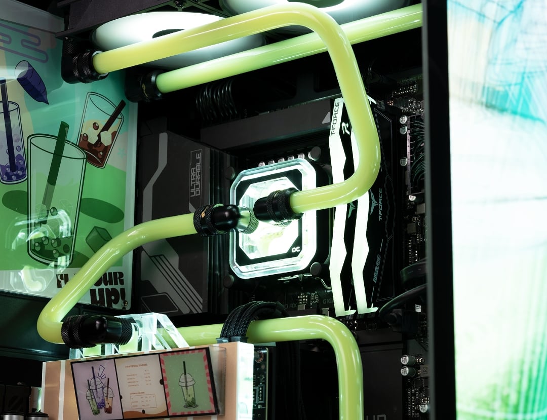 There's a whole bubble tea store living inside this PC - What Caught ...