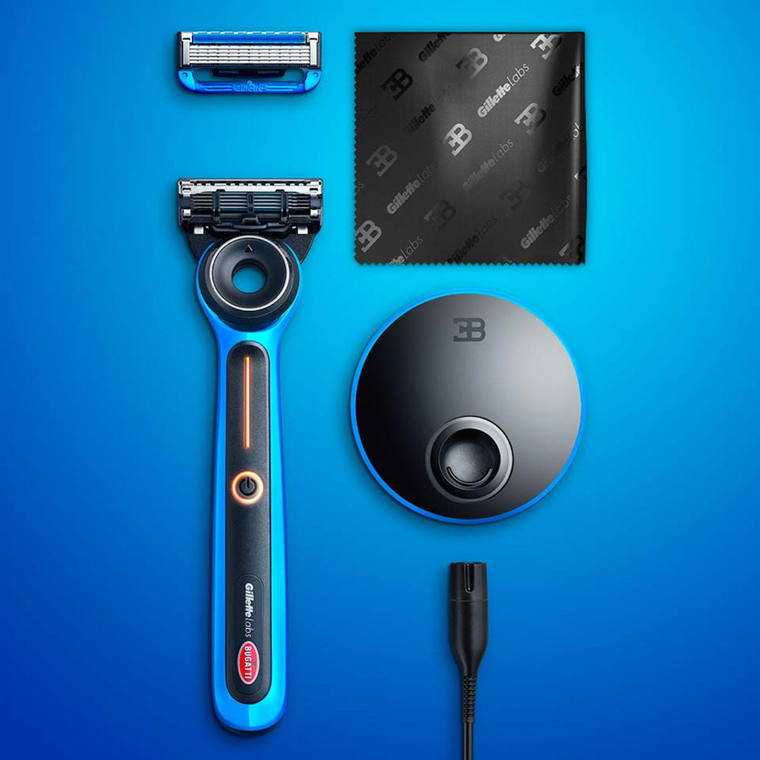 Bugatti & Gillette merge lanes with luxe car-inspired heated razor ...