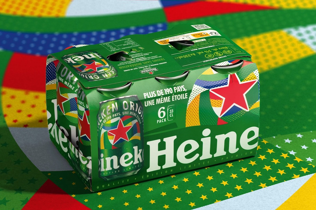 Heineken brews striking cans gathering 190 countries under 'One Shared ...