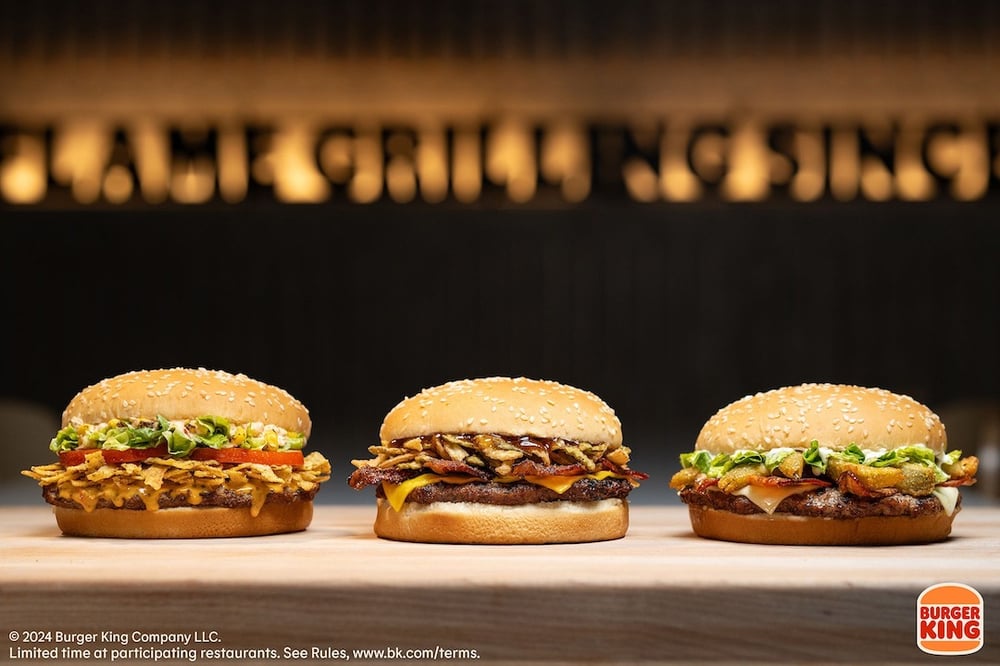 Burger King debuts 3 Whoppers invented by fans, and one of them is ...