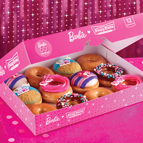 Krispy Kreme celebrates Barbie's 65th birthday with fabulous new ...