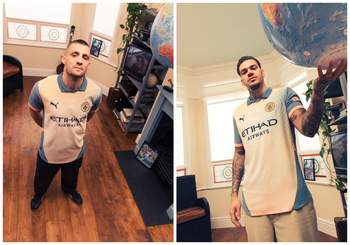 Manchester City and Puma unveil 'Definitely City' kit, co-designed by ...