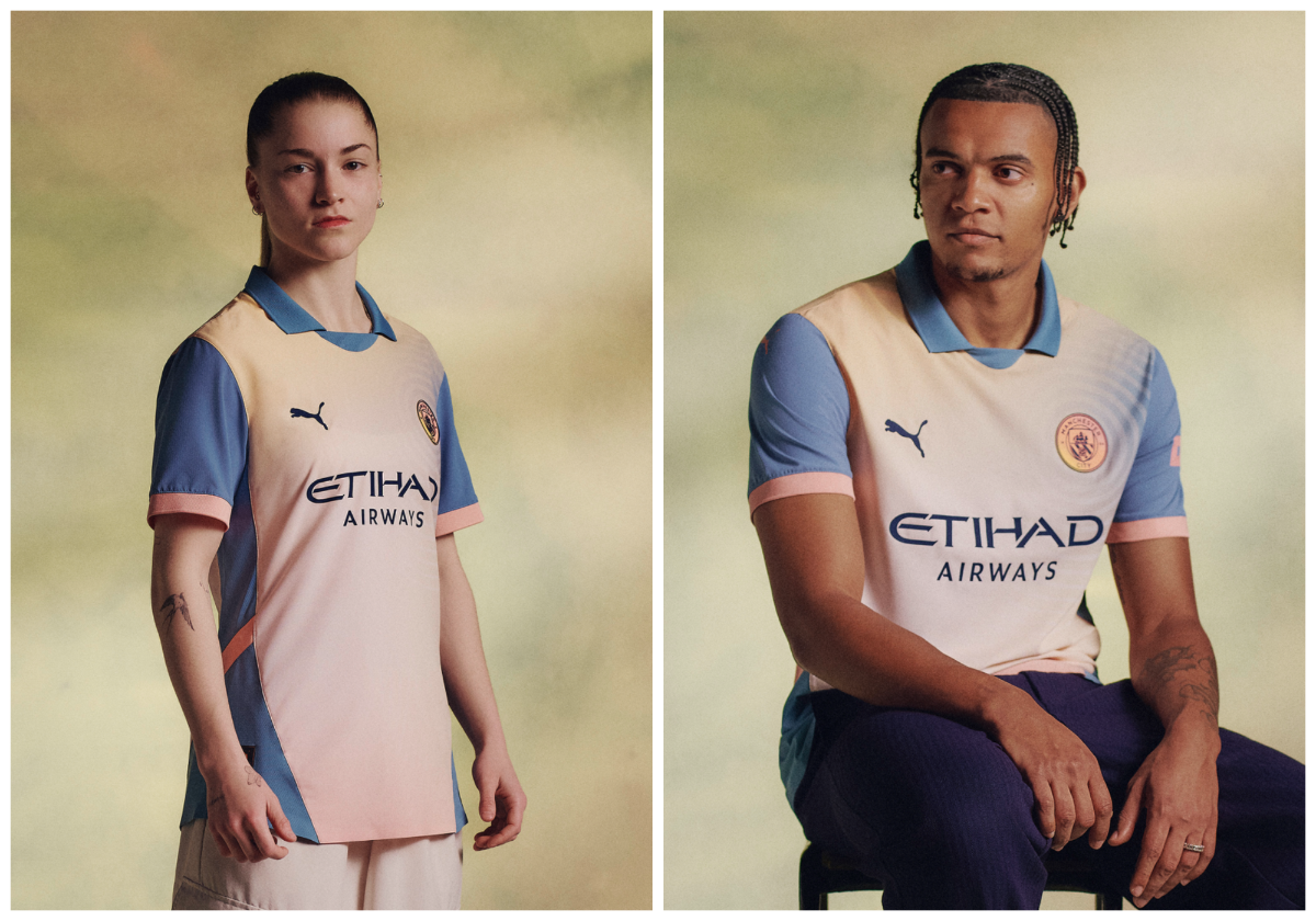 Manchester City and Puma unveil 'Definitely City' kit, co-designed by ...