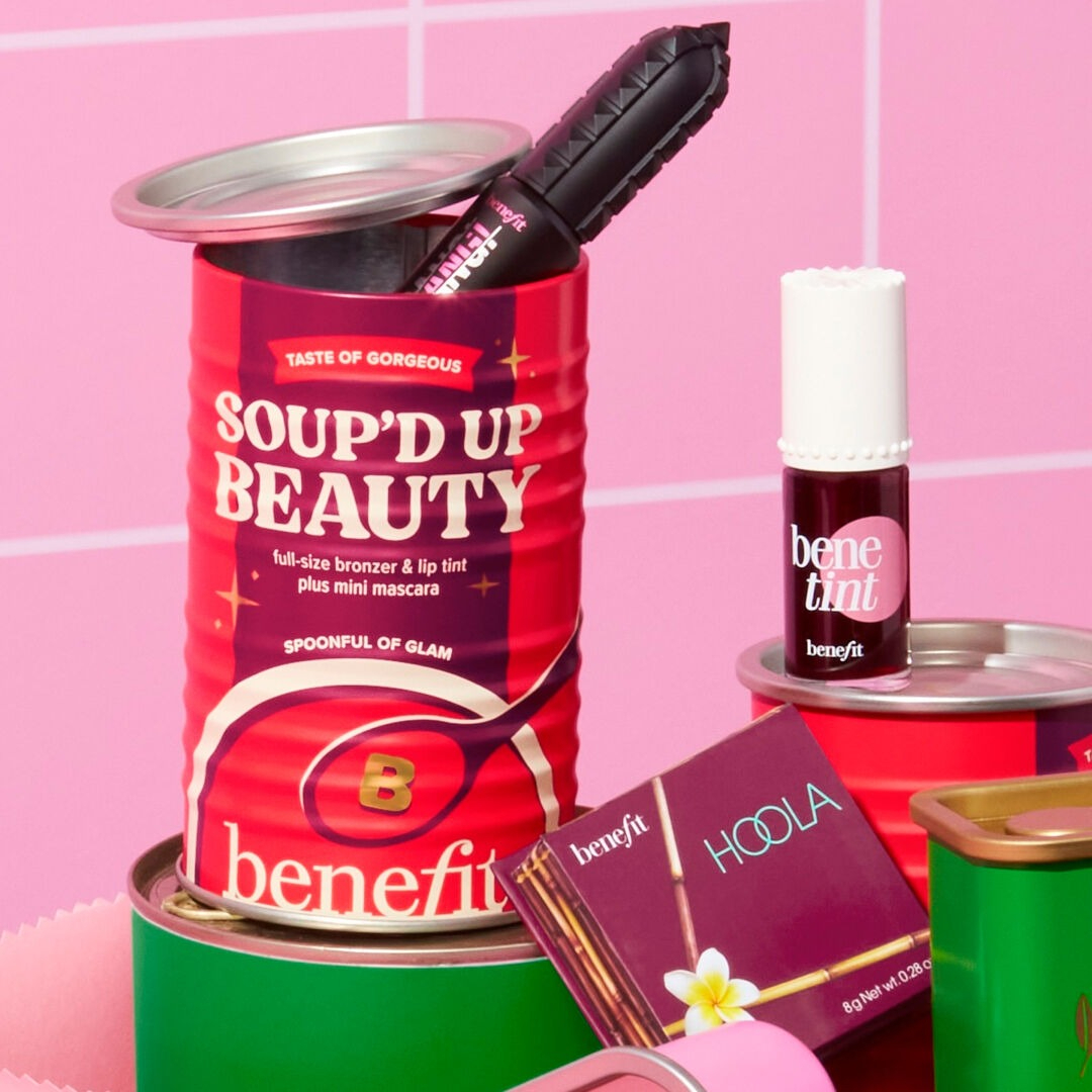 Benefit Cosmetics stocks your beauty pantry with fun, grocery-themed ...