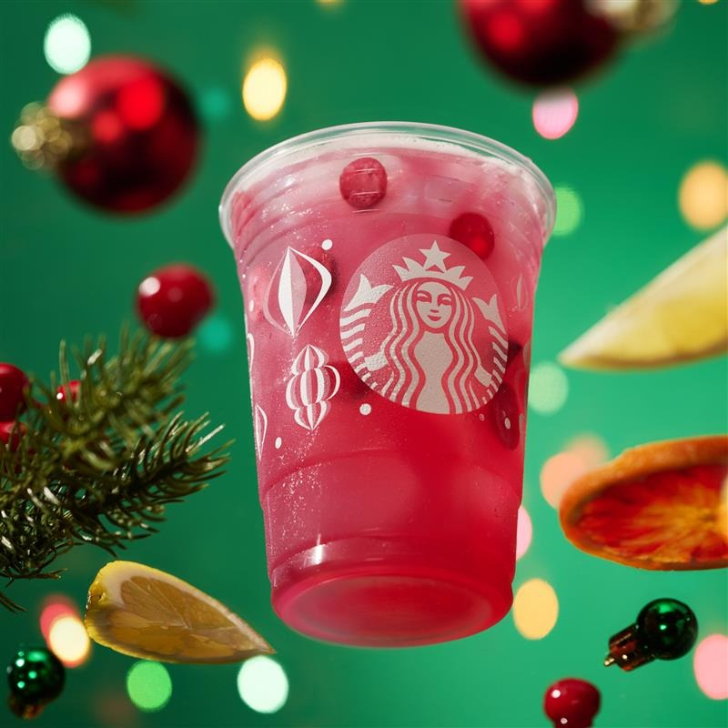 Starbucks debuts 2024 holiday cups & menu celebrating being 'Merrier ...