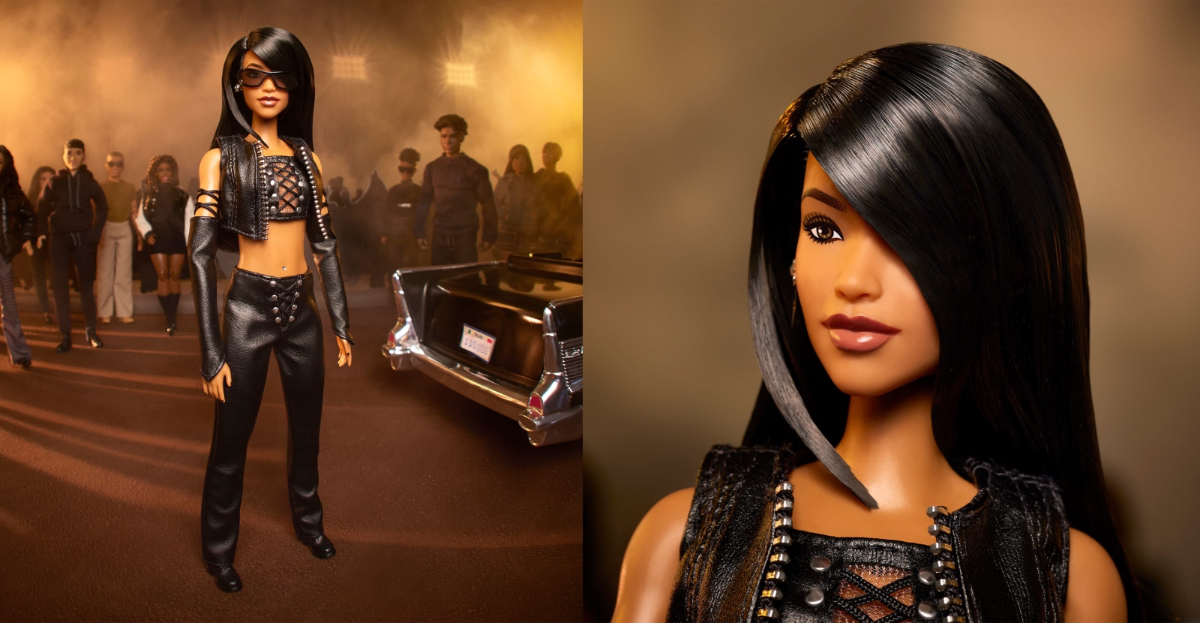 Barbie celebrates R&B star Aaliyah with a special edition doll on her ...
