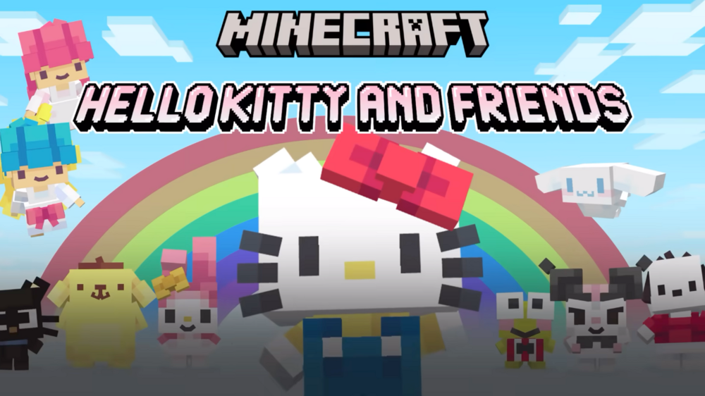 Hello Kitty and friends take over Minecraft in the cutest farming ...