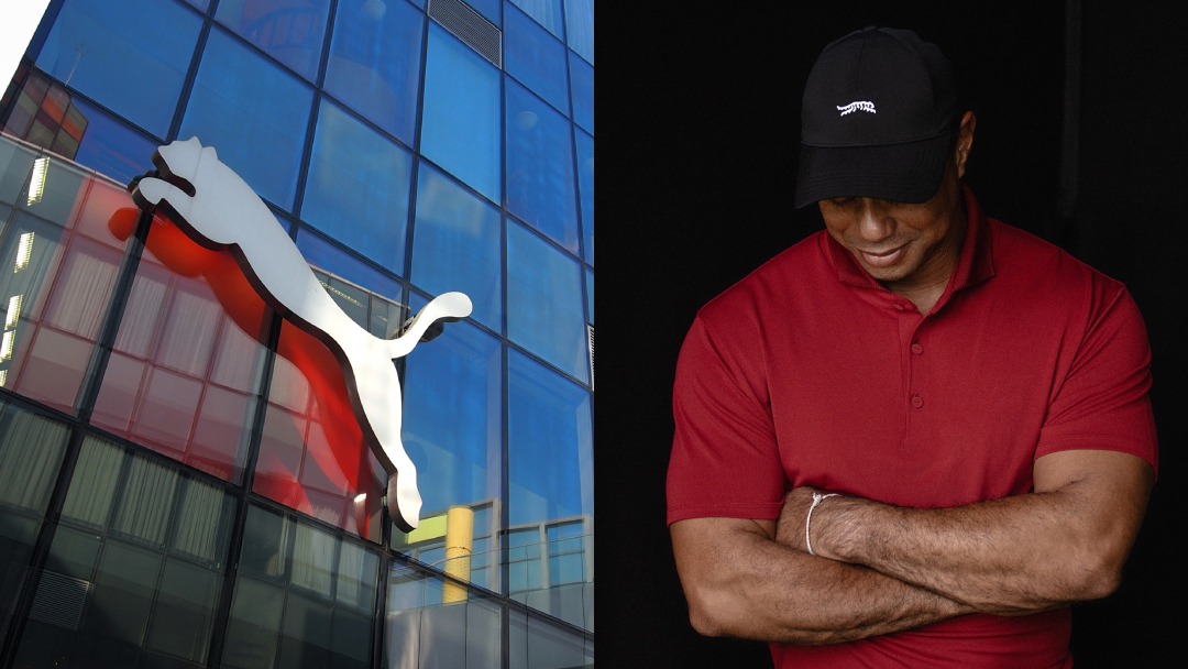 Puma takes a swing at Tiger Woods' Sun Day Red brand for being a logo ...
