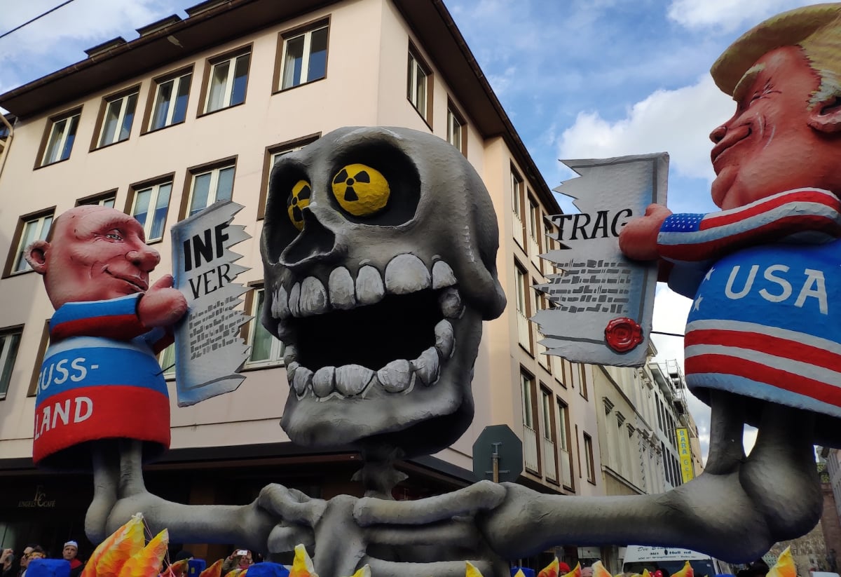 Trump, Putin and Elon Musk roasted at Germany's carnival—floats pull no ...