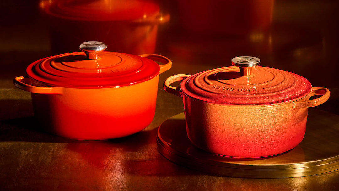 Le Creuset rekindles its very first color with a sparkling twist for ...