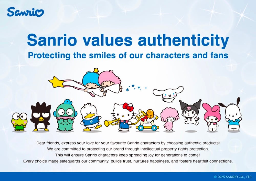 Hello Kitty leads Sanrio's fight against fake merchandise with bold ...