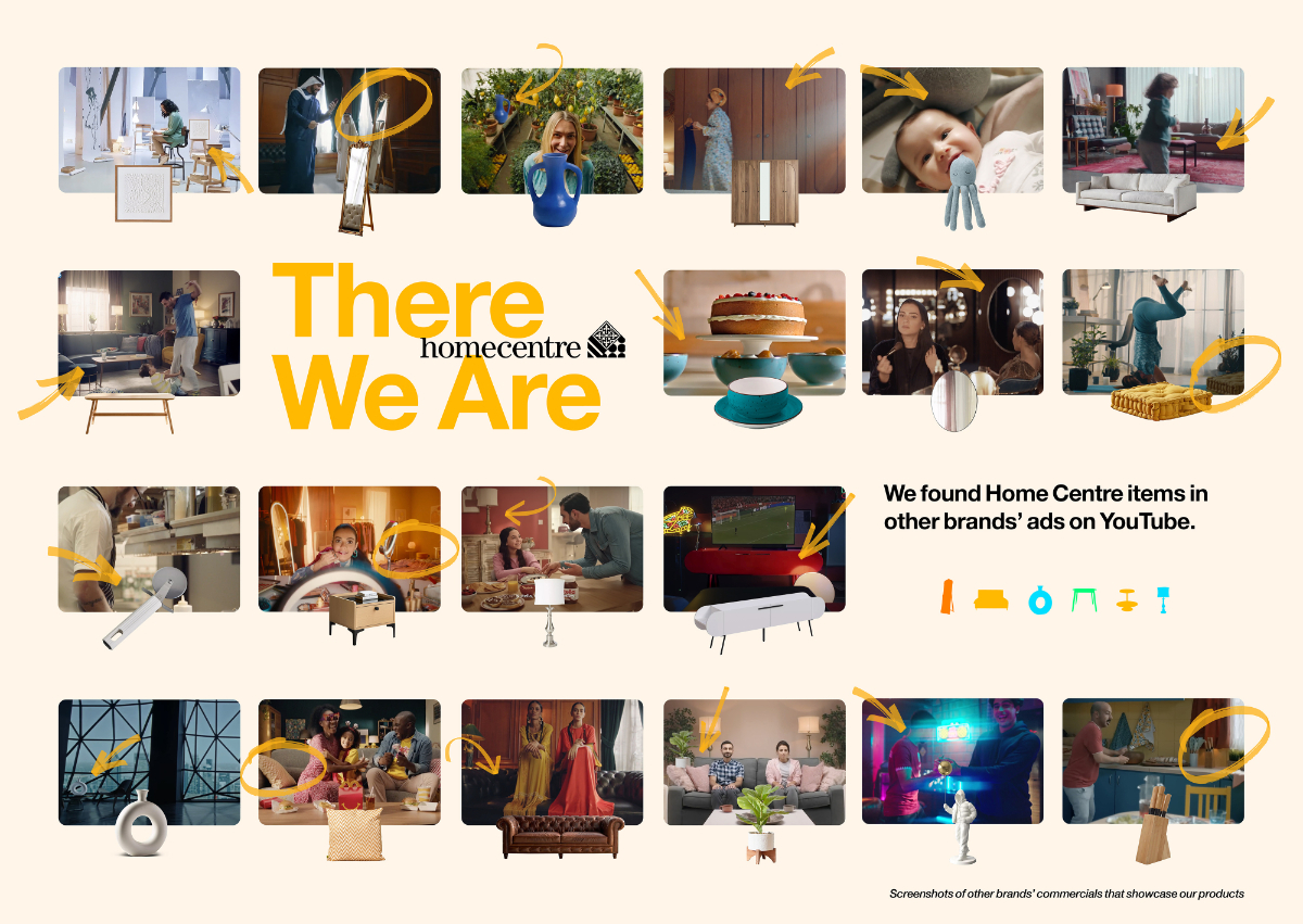 Home Centre uses other brands’ ads as its own product catalogue. - Ad ...