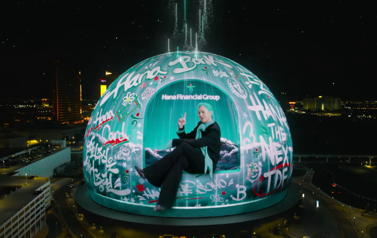 G-Dragon lights up the Las Vegas Sphere in Hana Financial's immersive ...