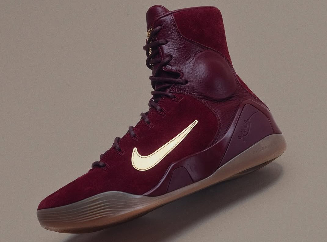 Nike Kobe 9 EXT 'Vino' teased by Vanessa Bryant, no public release ...