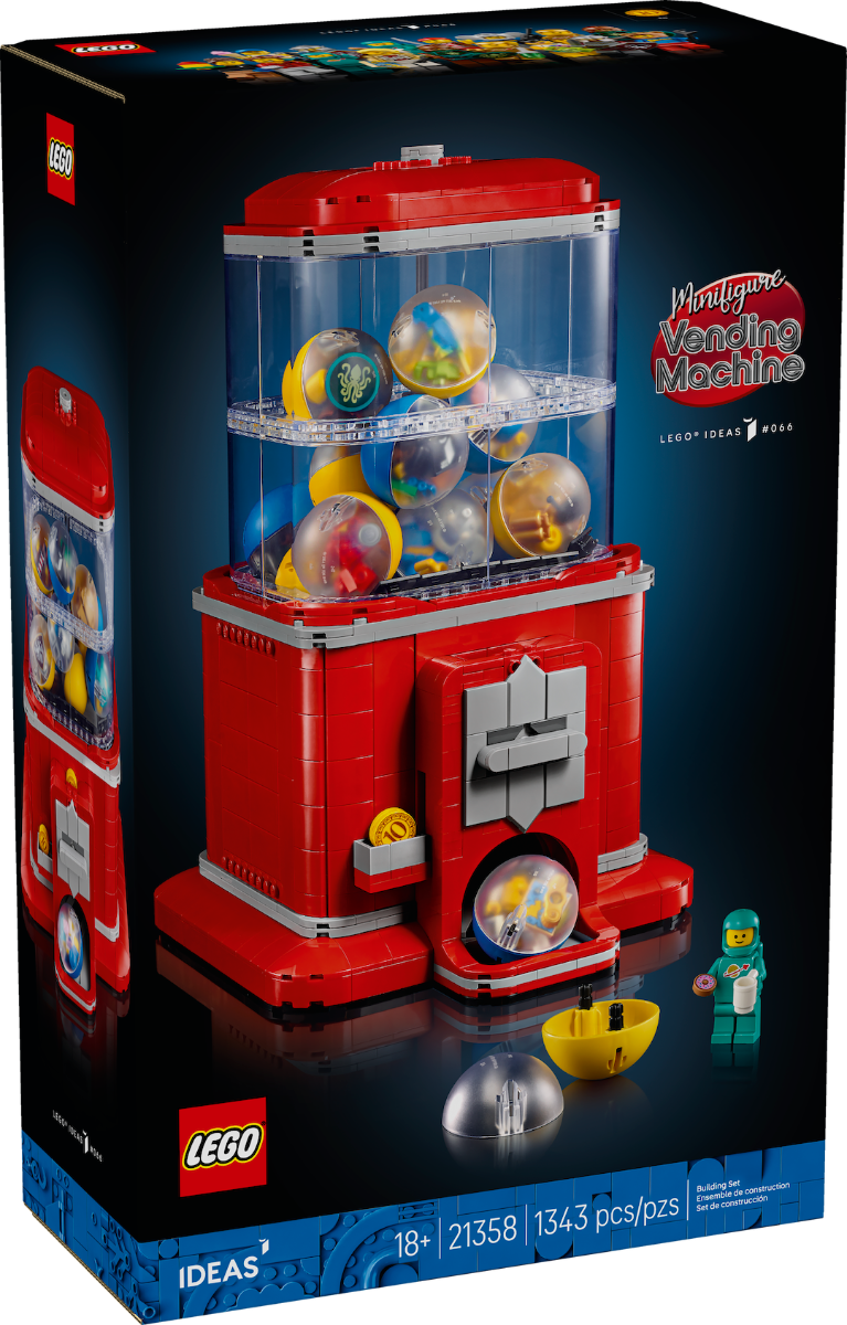 LEGO dispenses the fun with working Minifigure Vending Machine set ...