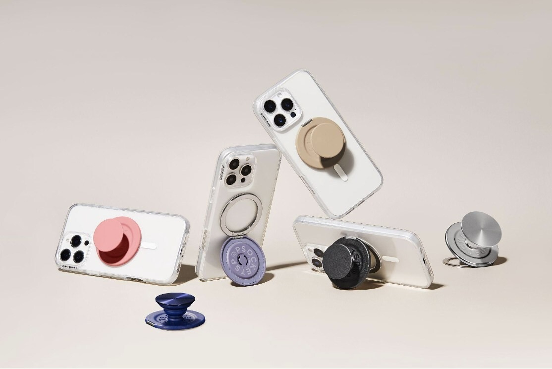 PopSockets overcomes a common gripe with Kick-Out Grips that stand up ...