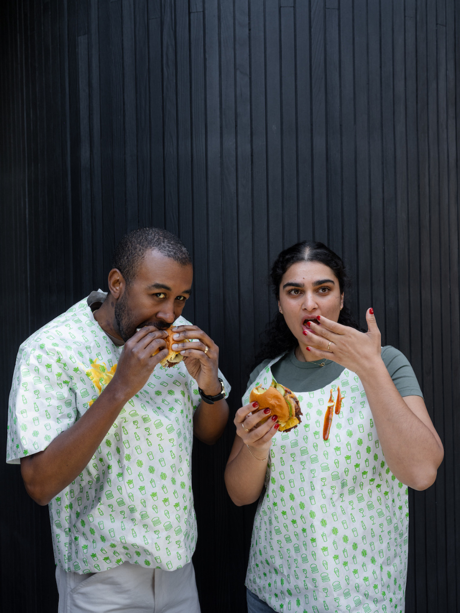 Shake Shack creates disposable clothing to dress up for a saucy summer ...