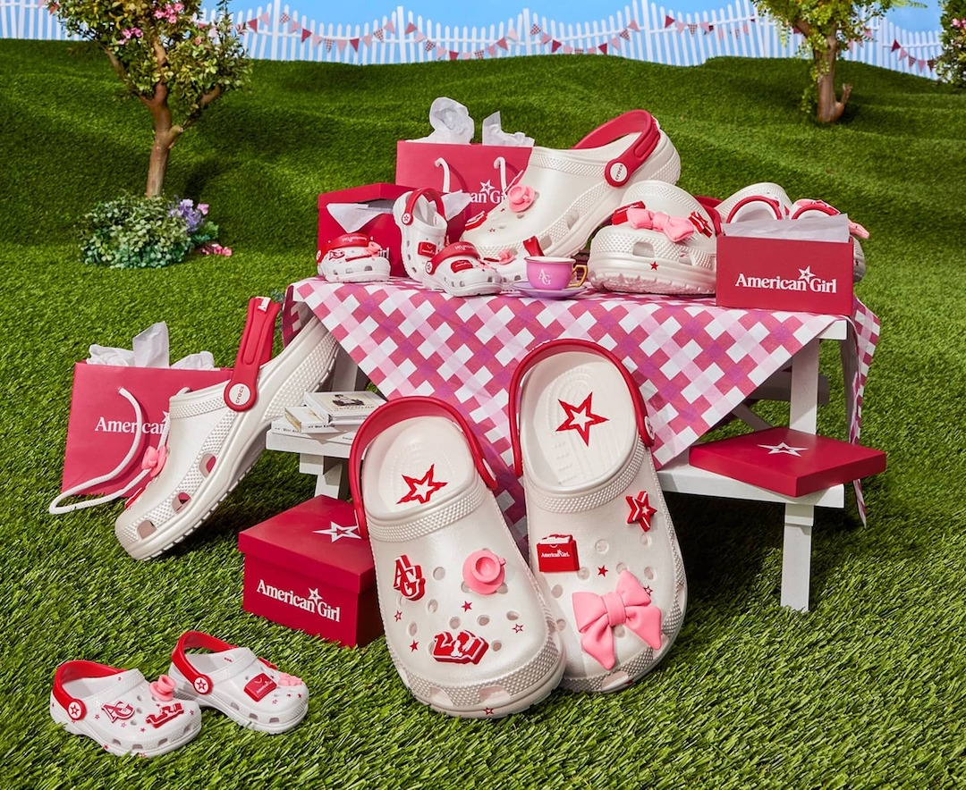 American Girl & Crocs step into style with matching footwear for kids ...