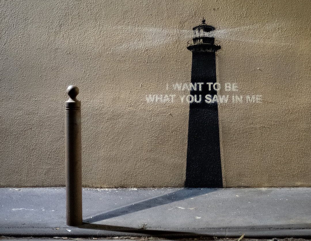 Banksy's new lighthouse mural gets rudely defaced into phallic artwork ...