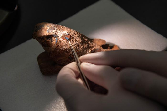 Egyptian Blue, a 5,000-year-old pigment, gets recreated by researchers ...