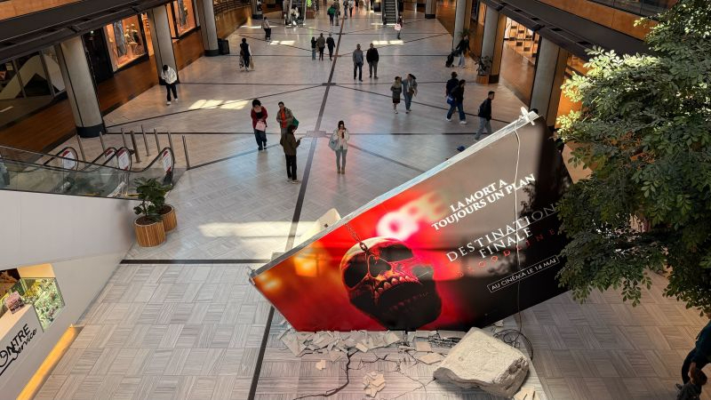 Even 'Final Destination's billboard doesn't survive its deadly effects ...