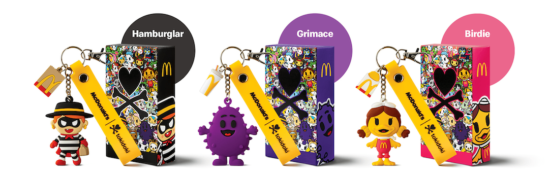 McDonald’s x tokidoki crossover gives mascots pop art makeovers with ...