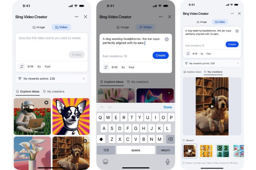Microsoft launches Sora-powered AI Bing Video Creator, completely free ...