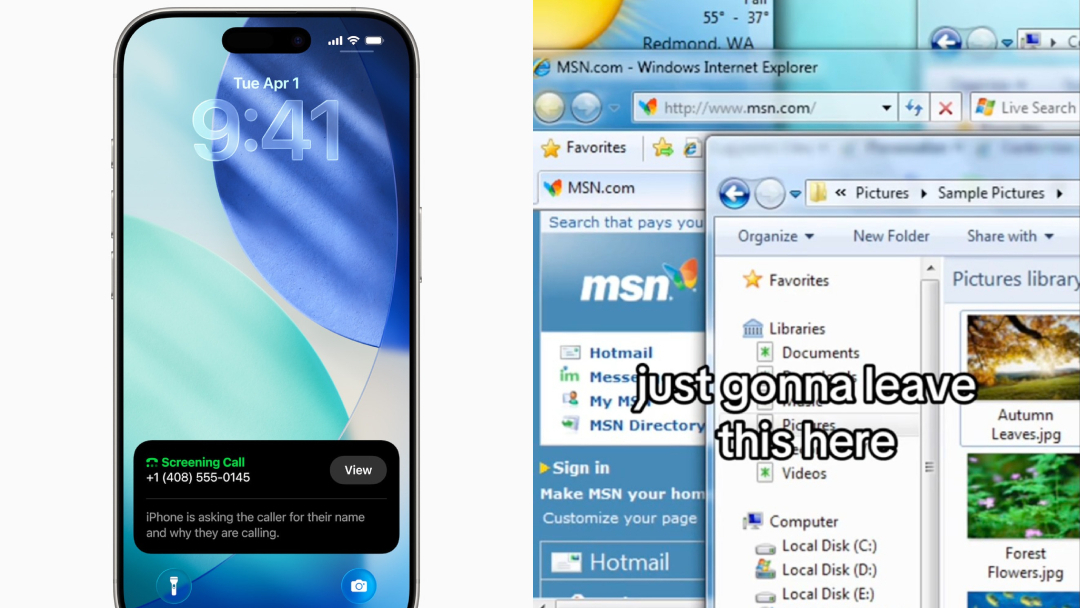 Microsoft fires shots at Apple for Liquid Glass UI redesign that looks ...
