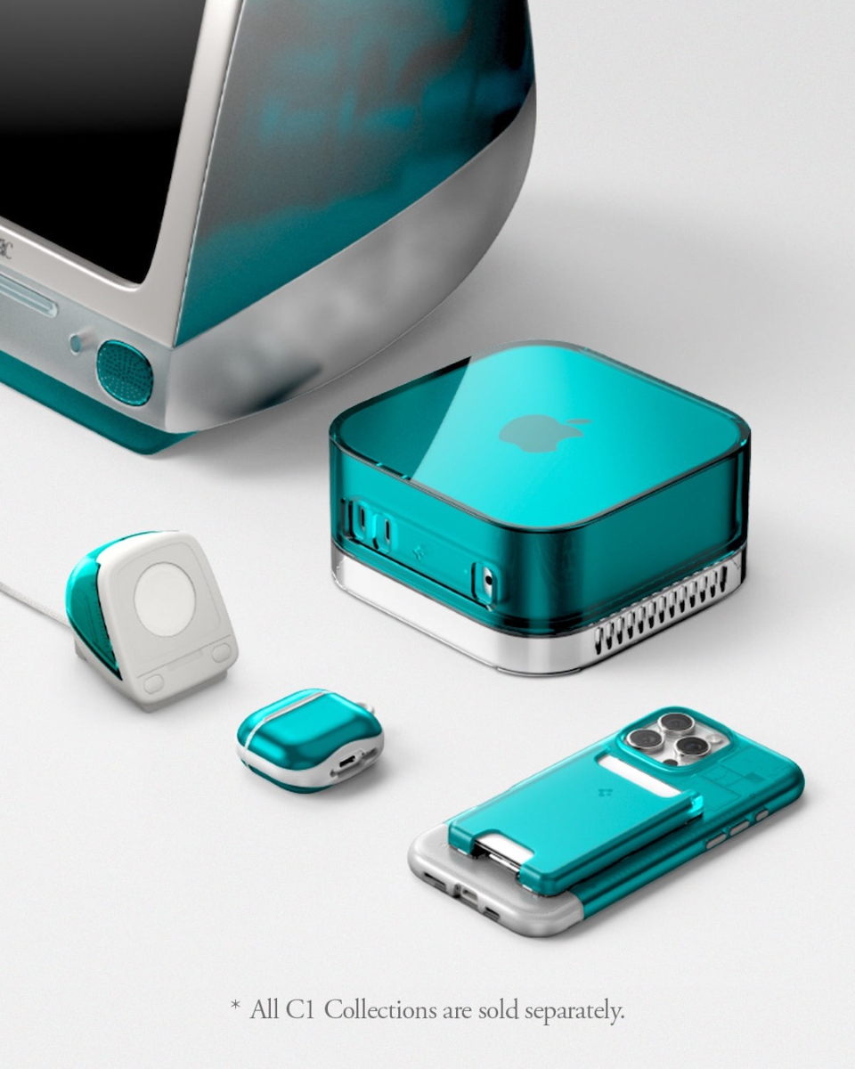 Spigen lets you charge your Apple Watch inside a mini 'iMac G3' with ...